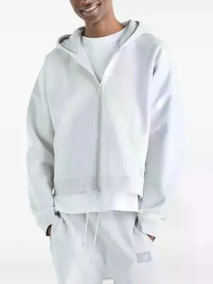 NEW BALANCE Athletics Crafted Fleece Full-zip Hoodie - Grey
