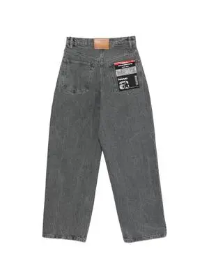 Alexander Wang Crystal-embellished Jeans