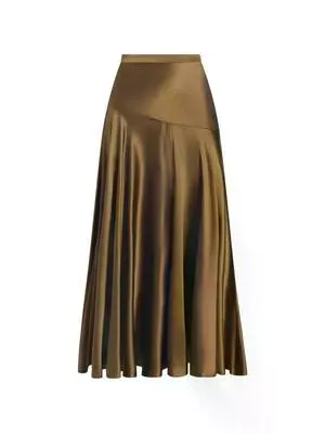 Adam Lippes Thea Silk Maxi Skirt