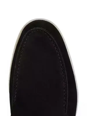 AURELIEN Yacht Suede Loafers - Blue