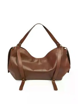 DIESEL® D-one-large Top-handle Bag In Treated Leather
