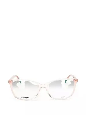 Missoni Oval-frame Glasses - Pink