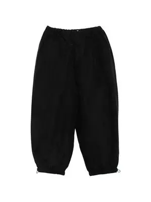 ENTIRE STUDIOS Drawstring-cuff Trousers - Black