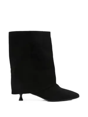 GISEL B Fold-over Pointed-toe Boots
