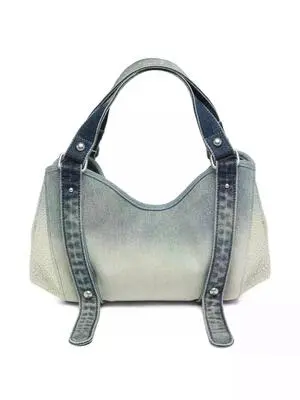 DIESEL® D-one-small Top-handle Bag In Crystal Solarised Denim