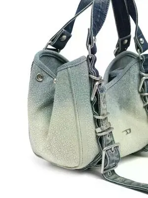 DIESEL® D-one-small Top-handle Bag In Crystal Solarised Denim