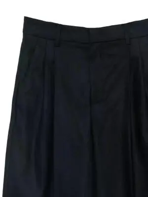 ROSSI Noa Cropped Pleated Trousers