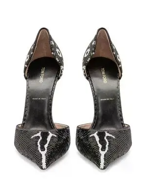 TOM FORD Sequin-embroidered Pumps