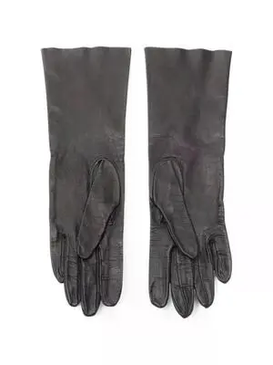 Gucci 2000s Studded Leather Gloves