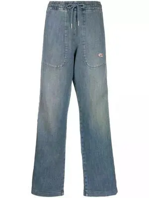 DIESEL® D-martians Track Denim Joggjeans