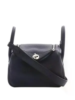 Hermès 2026 Mini Lindy Shoulder Bag - Black