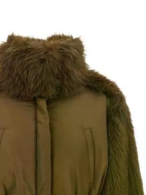 Fabiana Filippi Faux-fur-trim Cropped Jacket