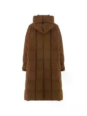 IENKI IENKI Pyramid Quilted Hooded Coat