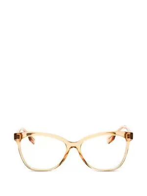 Burberry Cat-eye Frame Glasses - Brown