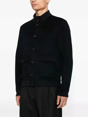 OMC Emilio Button-up Wool Coat