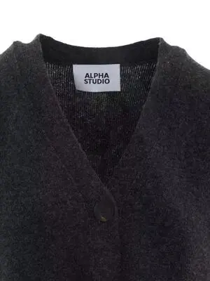 Alpha Studio V-neck Button-up Cardigan