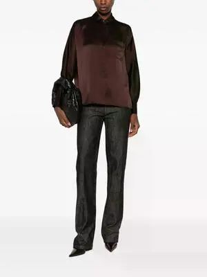 Vince Long-sleeve Shirt - Brown