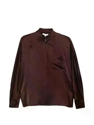 Vince Long-sleeve Shirt - Brown