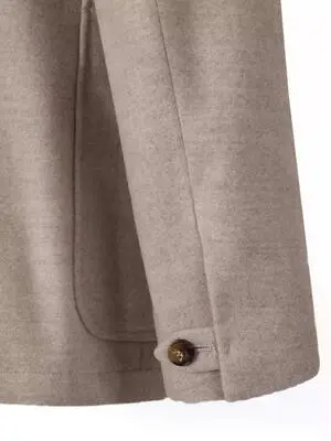 Canali High-neck Patch-pocket Jacket