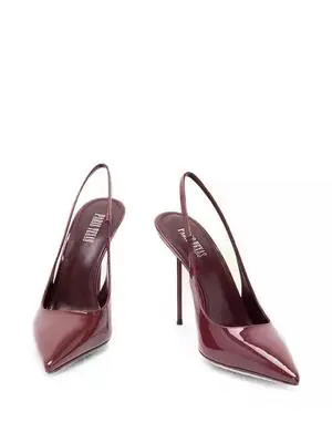 Paris Texas Lidia Slingback Pumps - Red