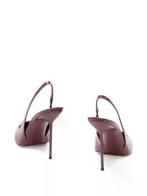 Paris Texas Lidia Slingback Pumps - Red