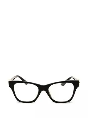 Versace Medusa-embellishment Cat-eye Glasses - Black