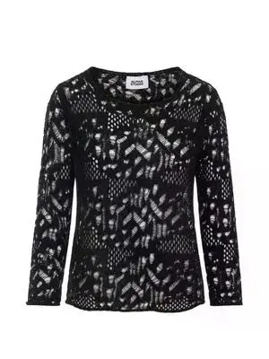 Alpha Studio Open-knit Sweater