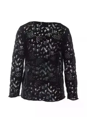 Alpha Studio Open-knit Sweater