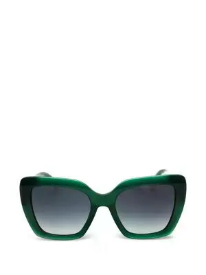 Missoni Oversized Cat-eye-frame Sunglasses - Green