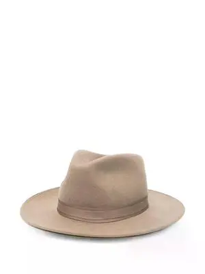 MAX MARA Grosgrain-trim Felt Hat