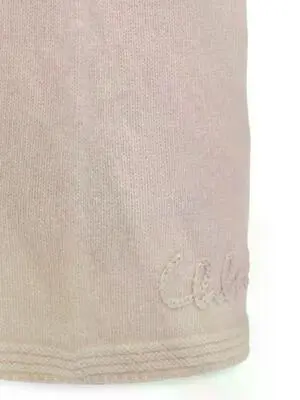 Chloé Logo-embroidered Wool Snood