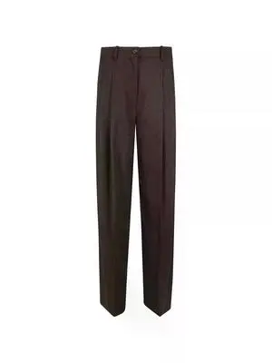 Polo Ralph Lauren Clarice Wool Herringbone Trousers