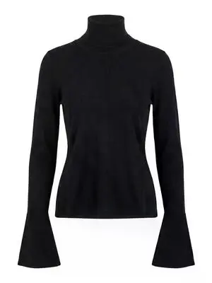 Brandon Maxwell Dawson Flared-sleeve Sweater