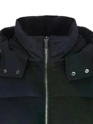 MOORER Quilted-panel Hooded Jacket