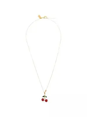 COACH Cherry Pendant Necklace - Gold