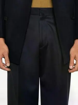 LARDINI Migio Tailored Wool Trousers