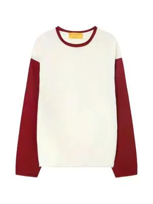 Guest In Residence Baseball Colour-block Cashmere Sweater