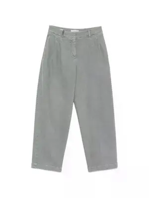Peserico Pleated Straight-leg Jeans