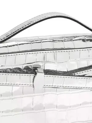 Veronica Beard Dash Leather Clutch Bag
