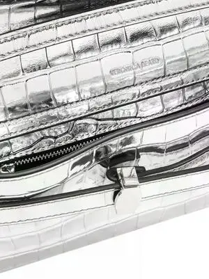 Veronica Beard Dash Leather Clutch Bag