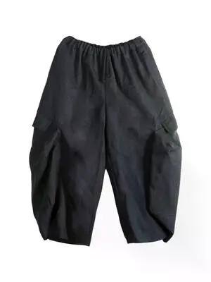 Comme Des Garçons Cropped Cargo Trousers - Grey