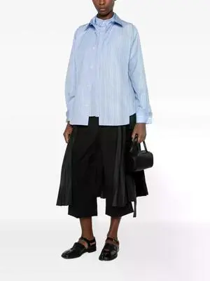 Sacai Striped Layered Shirt