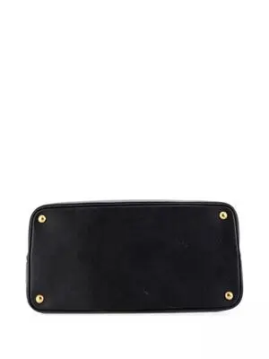 Prada Cuir Double Saffiano Leather Medium Tote Bag - Black