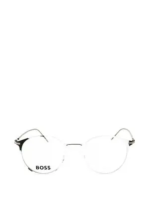 BOSS Round-frame Glasses - Black