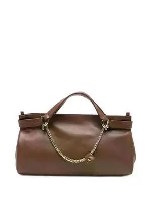 Orciani Chain-detail Leather Shoulder Bag