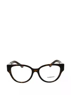 Burberry Tortoiseshell-effect Cat-eye Glasses