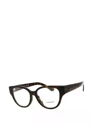 Burberry Tortoiseshell-effect Cat-eye Glasses