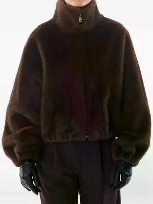 GIOVANNI PARIS Faux-fur Bomber Jacket