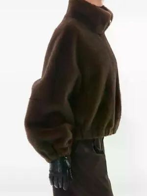 GIOVANNI PARIS Faux-fur Bomber Jacket