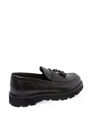 PAWELK'S Tassel-detail Leather Loafers
